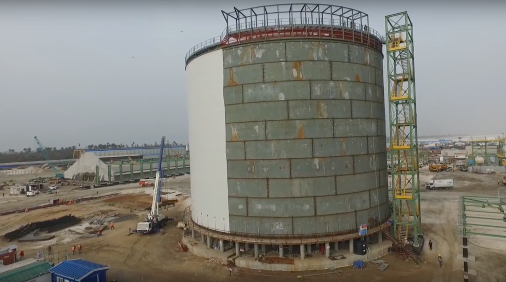 Update Dangote Fertilizer Plant Work In Progress Video Investment